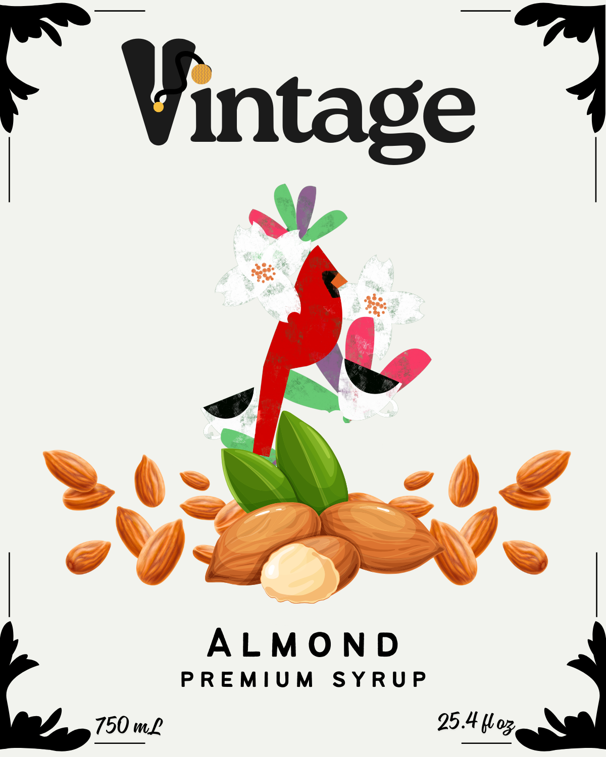 Almond Syrup – Vintage Cafe